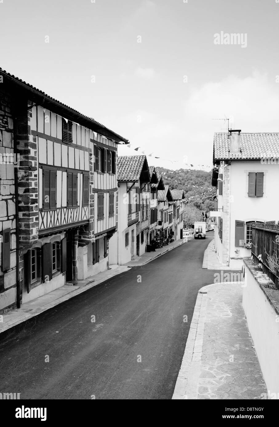 Medieval world street view Black and White Stock Photos & Images - Alamy