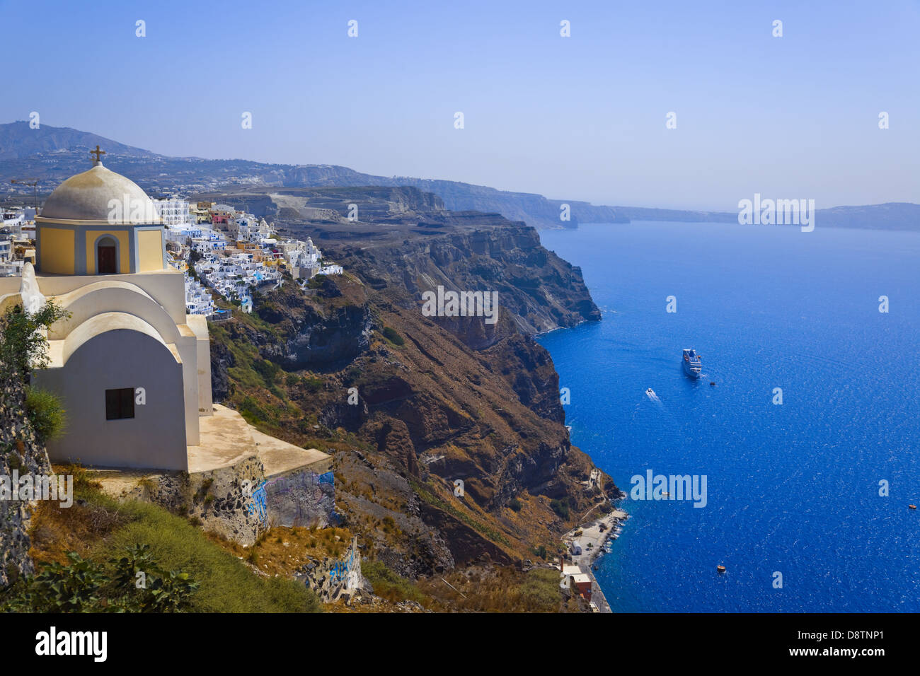 Santorini View - Greece Stock Photo - Alamy
