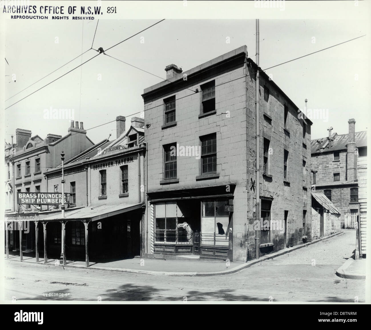 Observer Tavern, The Rocks Stock Photo - Alamy