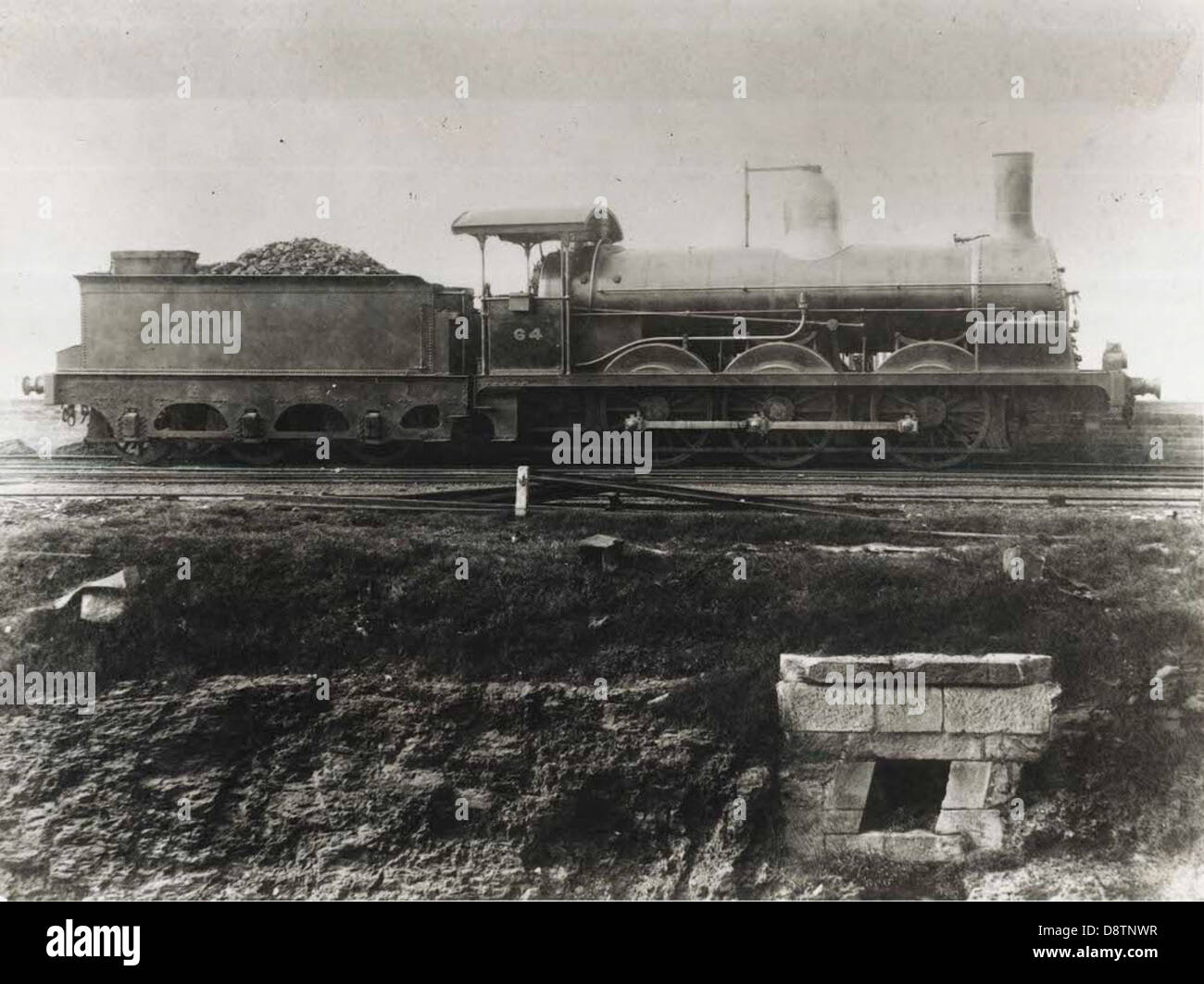 Class O-60 No.64 locomotive Stock Photo - Alamy