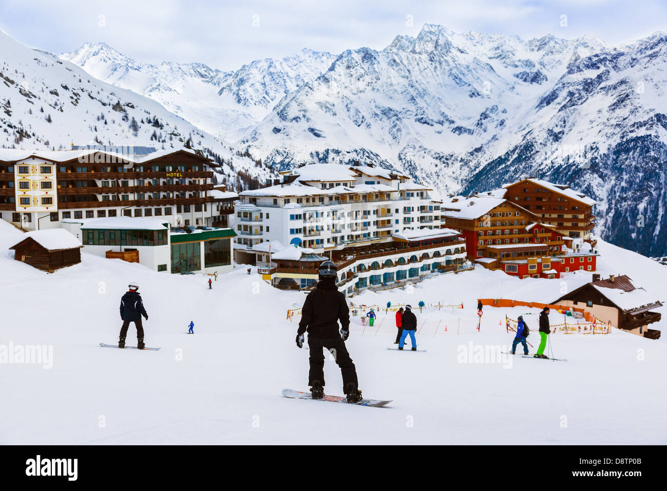 Solden austria ski hi-res stock photography and images - Alamy