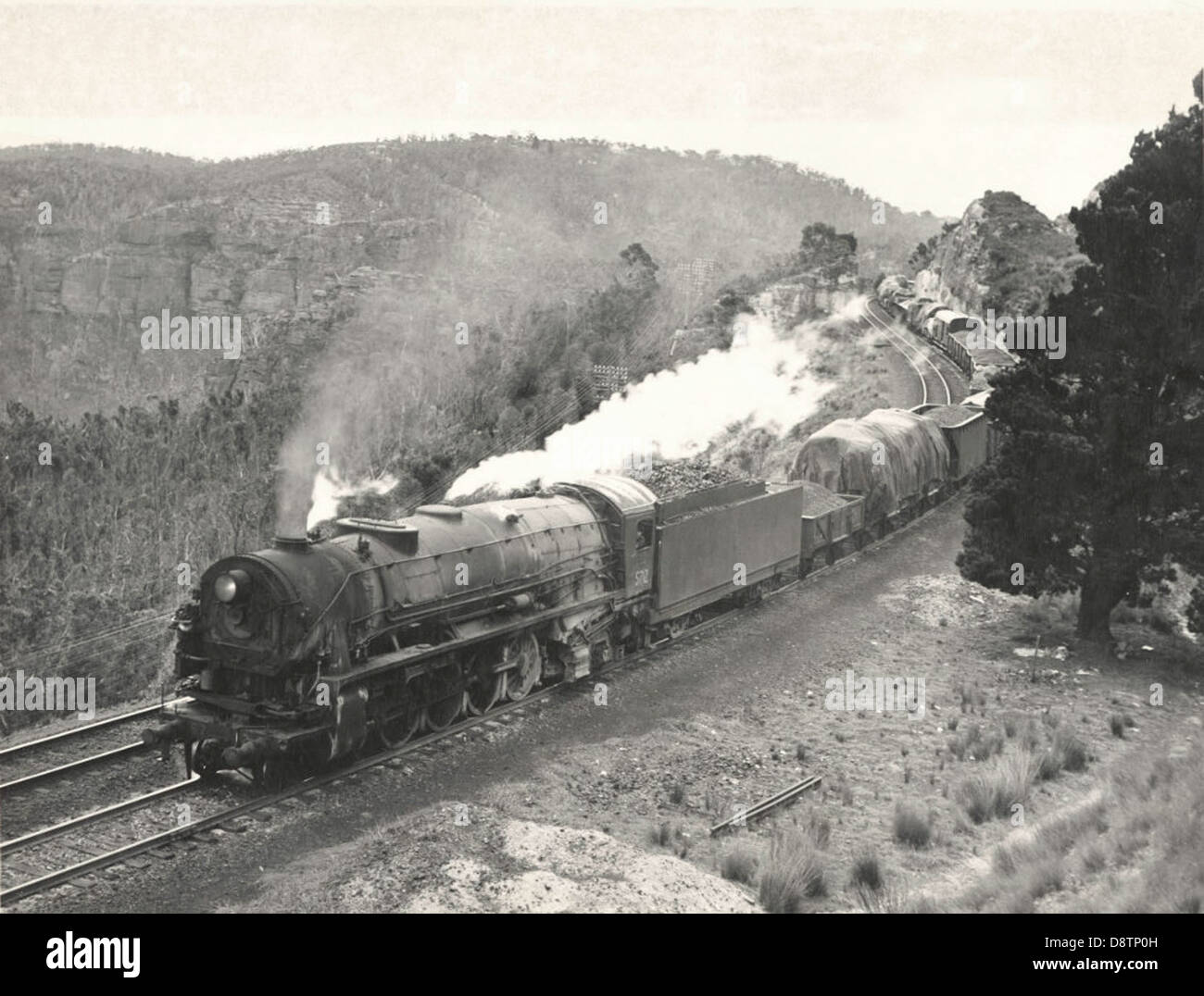 Class 5712 locomotive, 1954 Stock Photo - Alamy