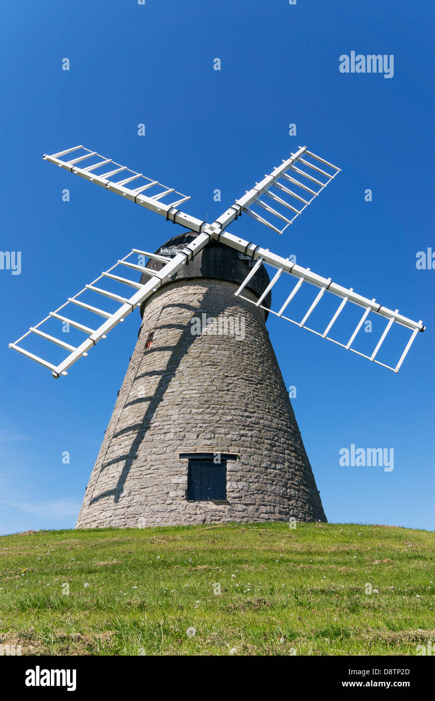 Old windmill at Whitburn, Tyne and Wear, north east England UK Stock ...