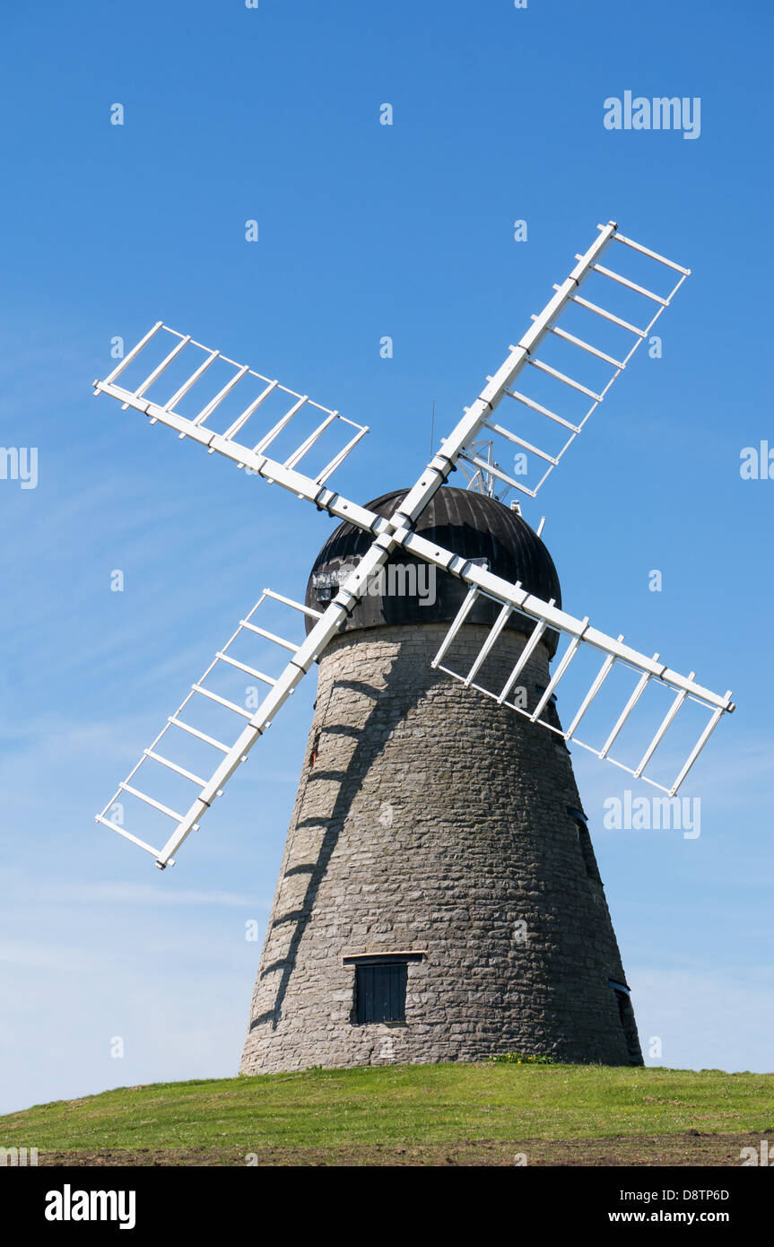 Old windmill at Whitburn, Tyne and Wear, north east England UK Stock ...