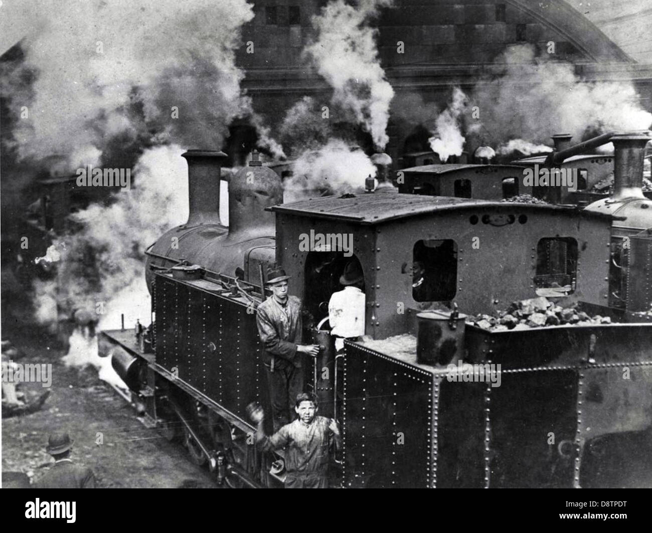 The image from the Eveleigh Workshops during the 1917 railway strike in ...
