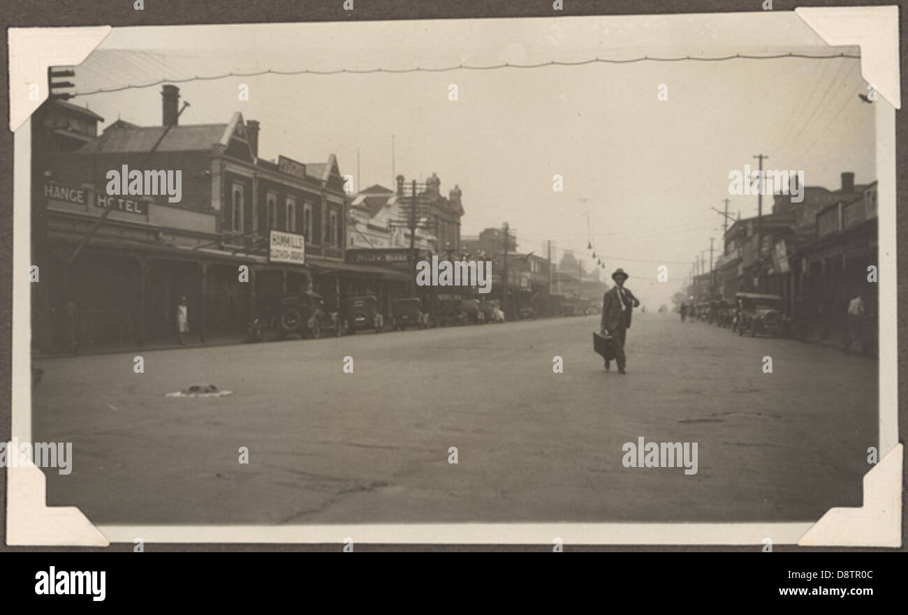 Main street in black hi-res stock photography and images - Alamy