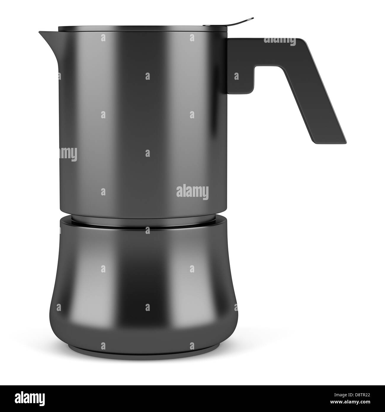 Jug of coffee Black and White Stock Photos & Images - Alamy