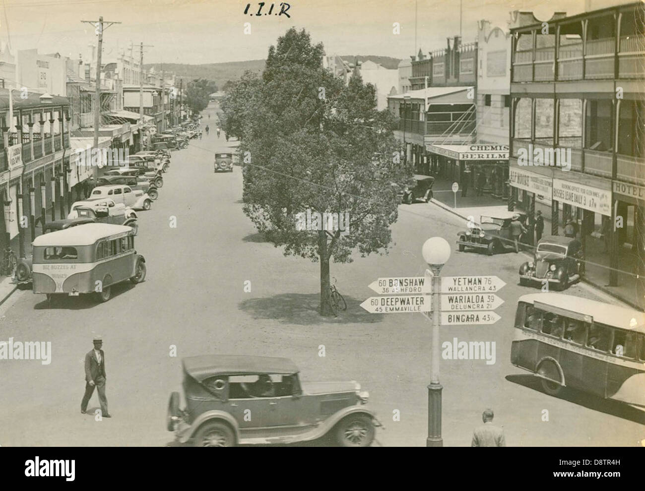 Town of Inverell Stock Photo - Alamy