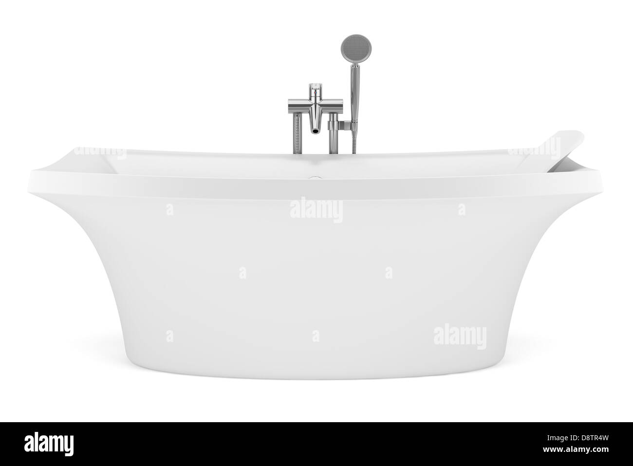 modern bathtub isolated on white background Stock Photo - Alamy