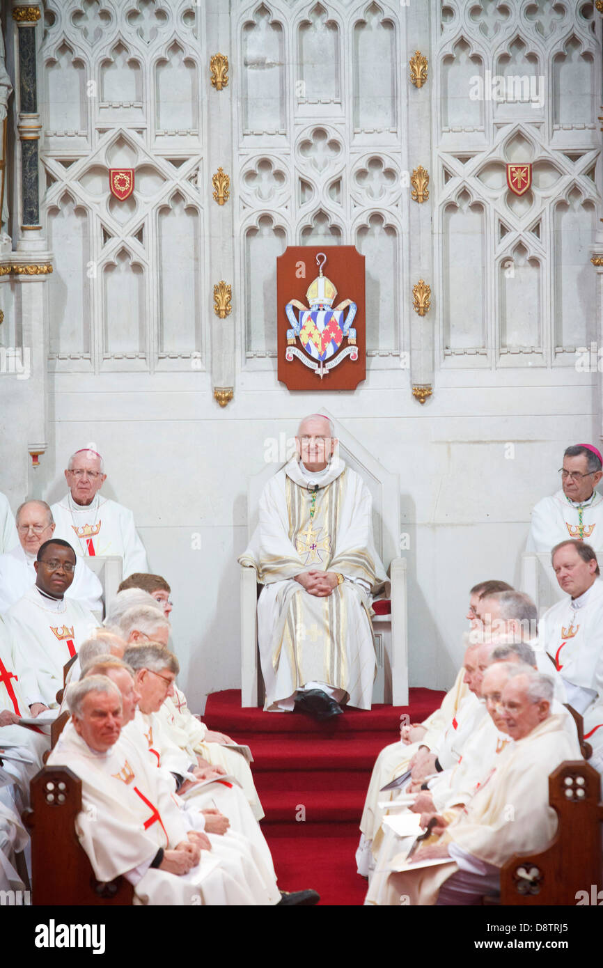 Catholic Mass, St Josephs Cathedral, Swansea, South Wales Stock Photo ...