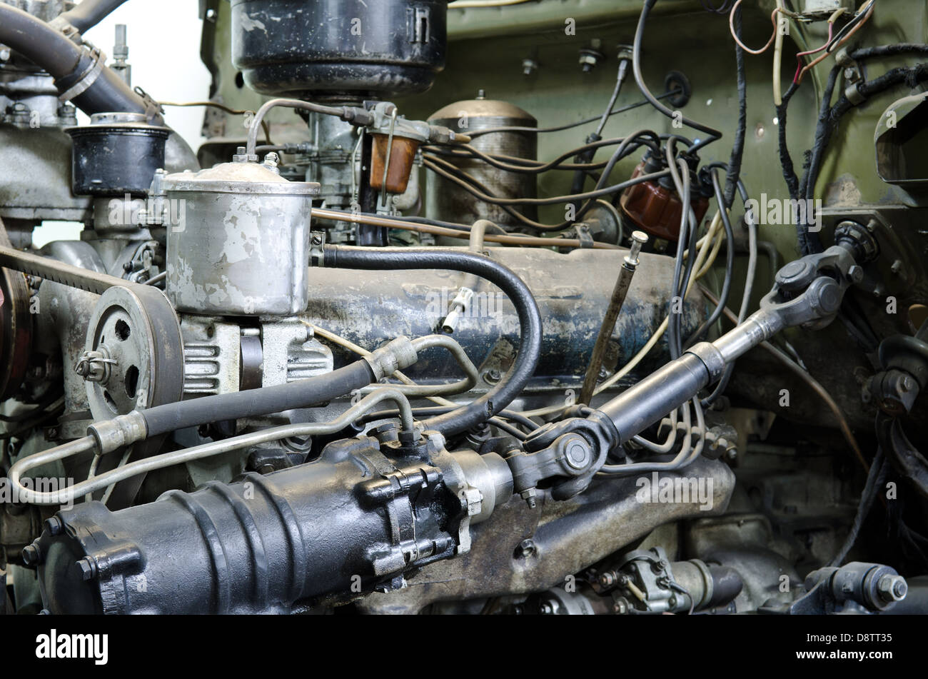 old vintage engine Stock Photo - Alamy