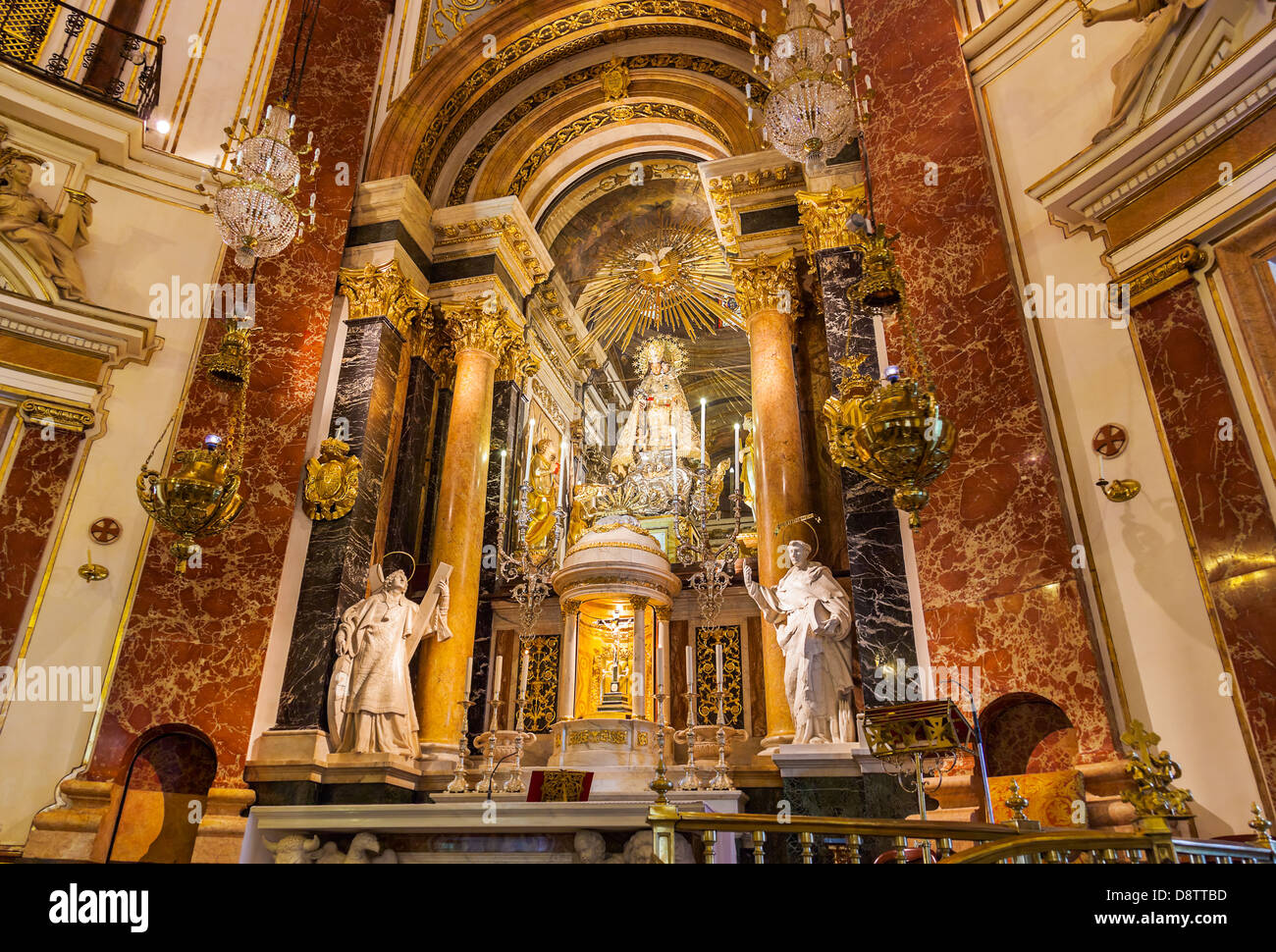 Valencia cathedral and painting hi-res stock photography and images - Alamy