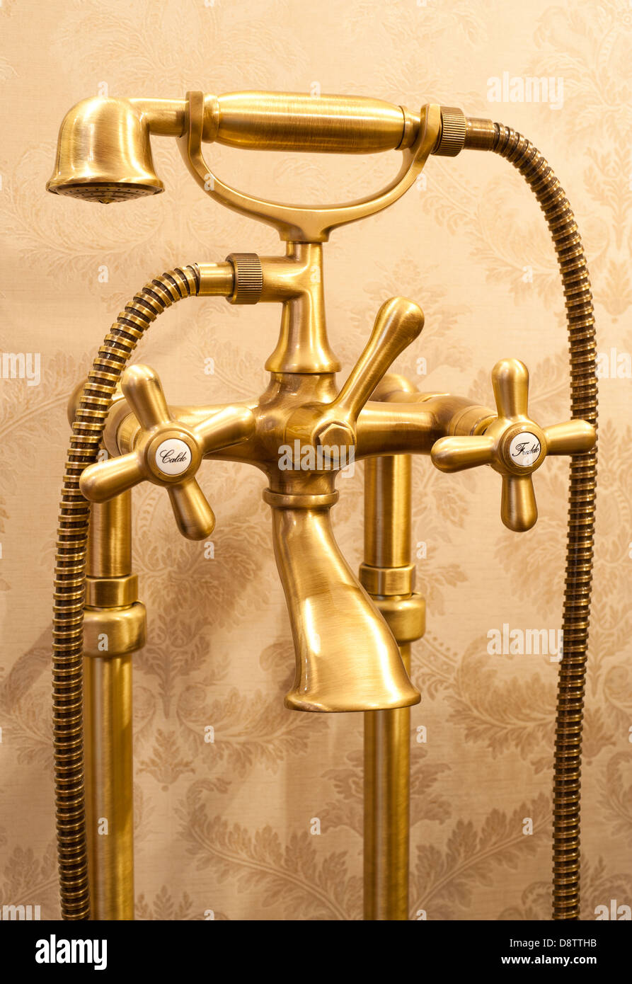 retro style mixer tap Stock Photo - Alamy