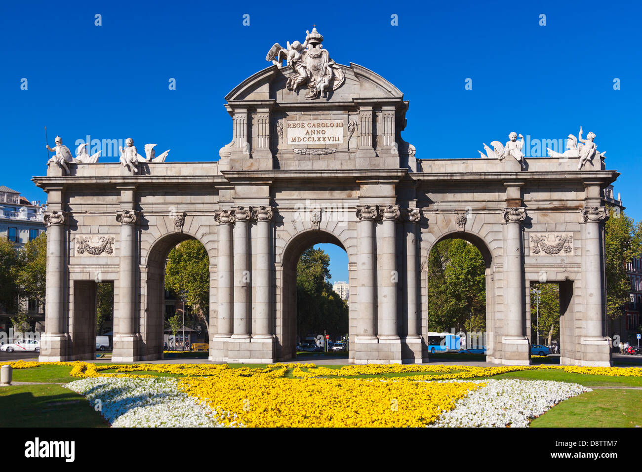 The Puerta de Alcala - Madrid Spain Stock Photo - Alamy