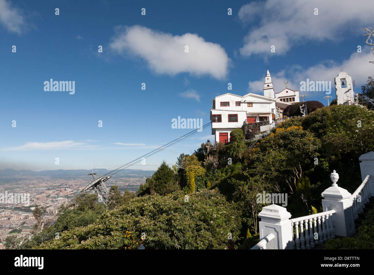 Funicular station on top of monserrate hi-res stock photography and ...