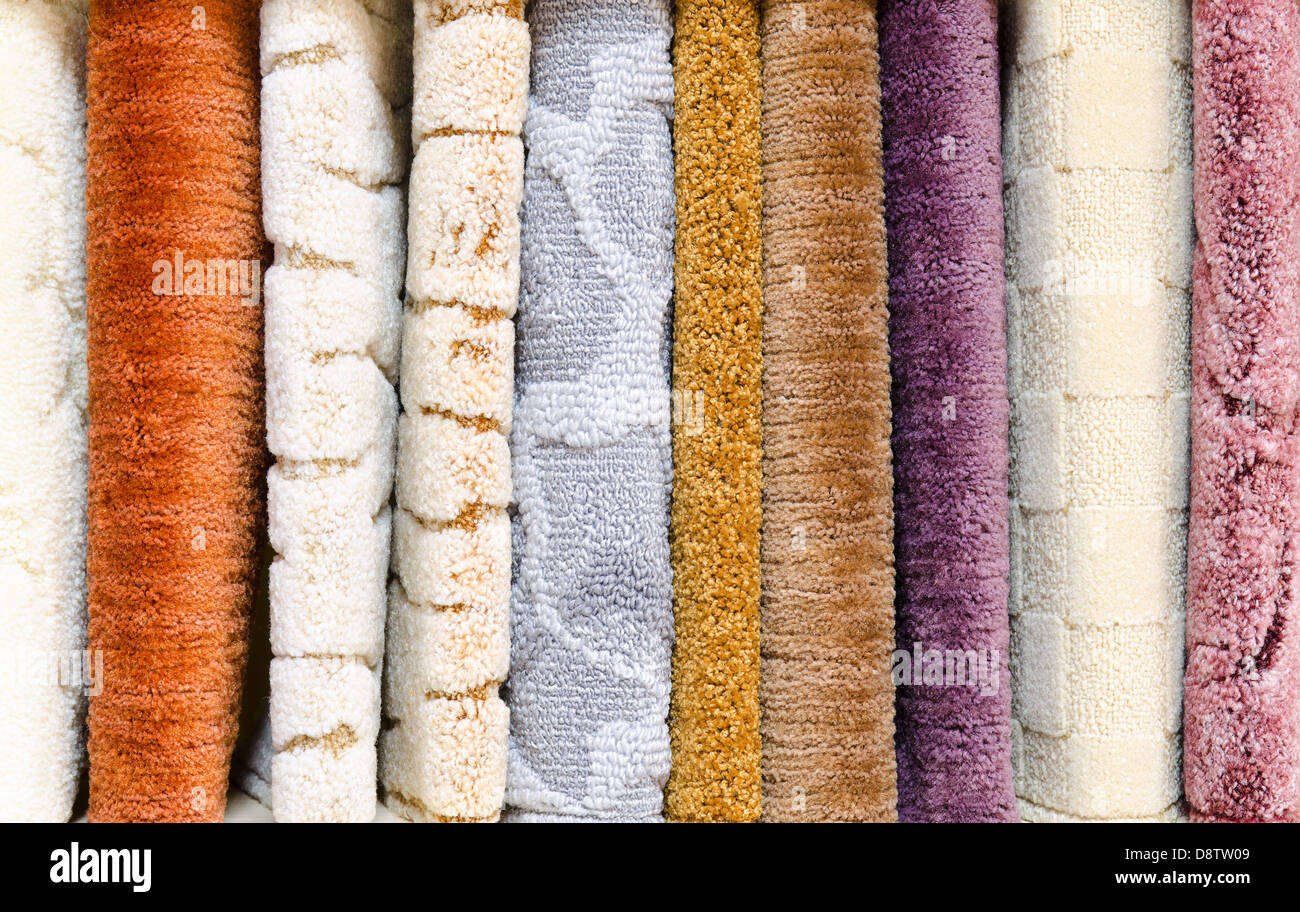 floor carpet samples Stock Photo - Alamy