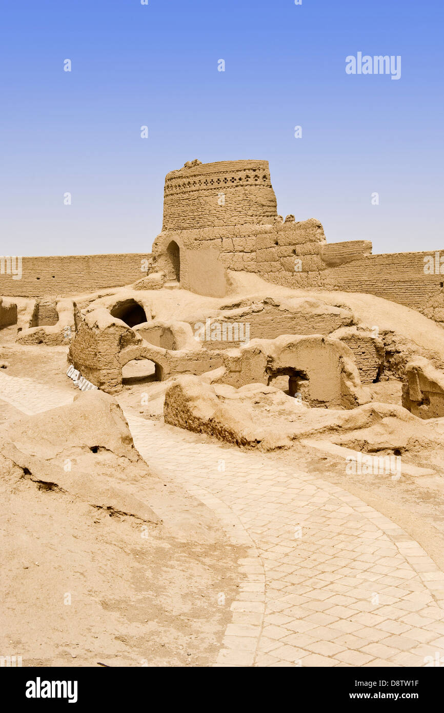 Iran, Meybod, Narin Qal'eh castle Stock Photo - Alamy