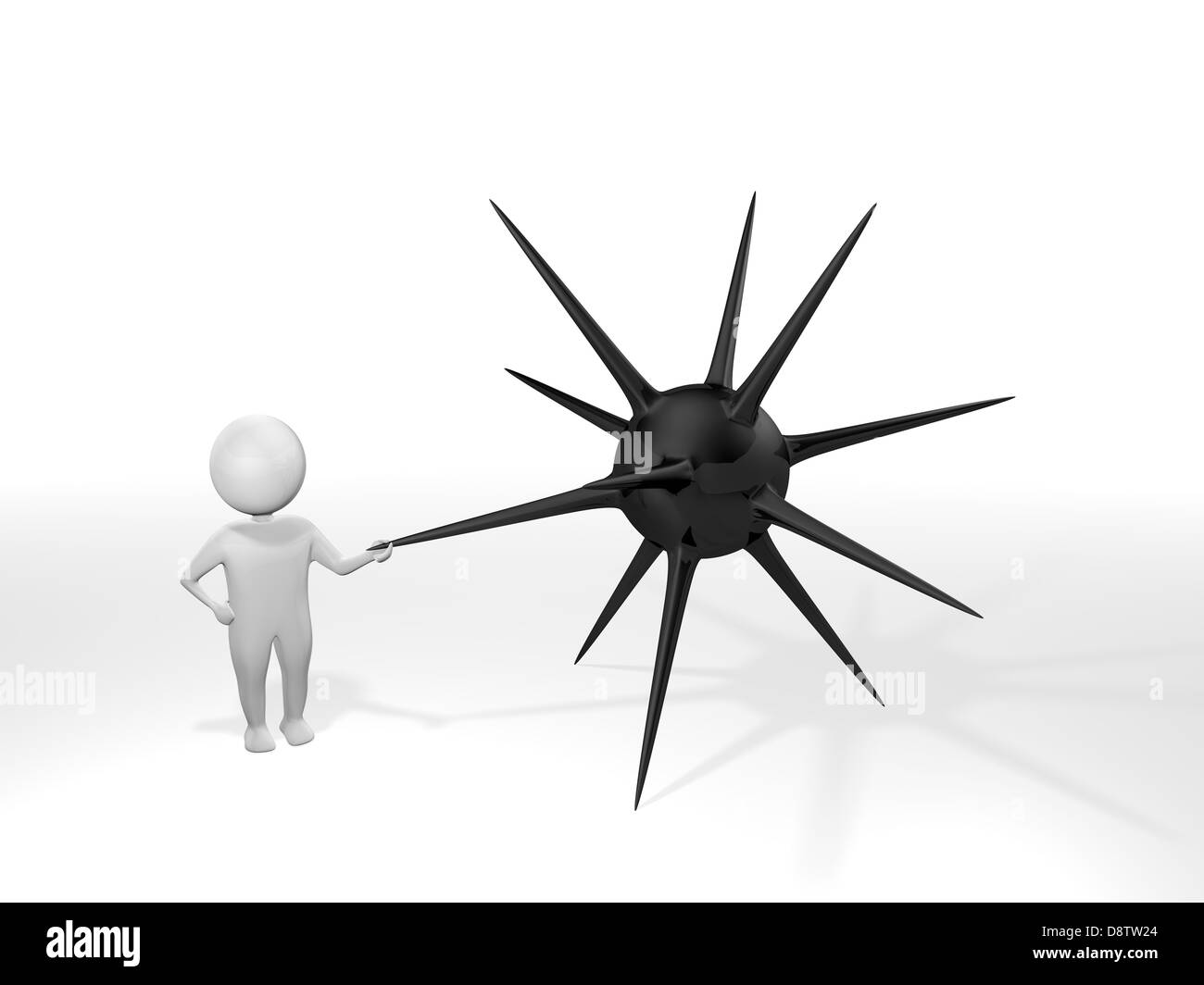 Sharp tips Black and White Stock Photos & Images - Alamy