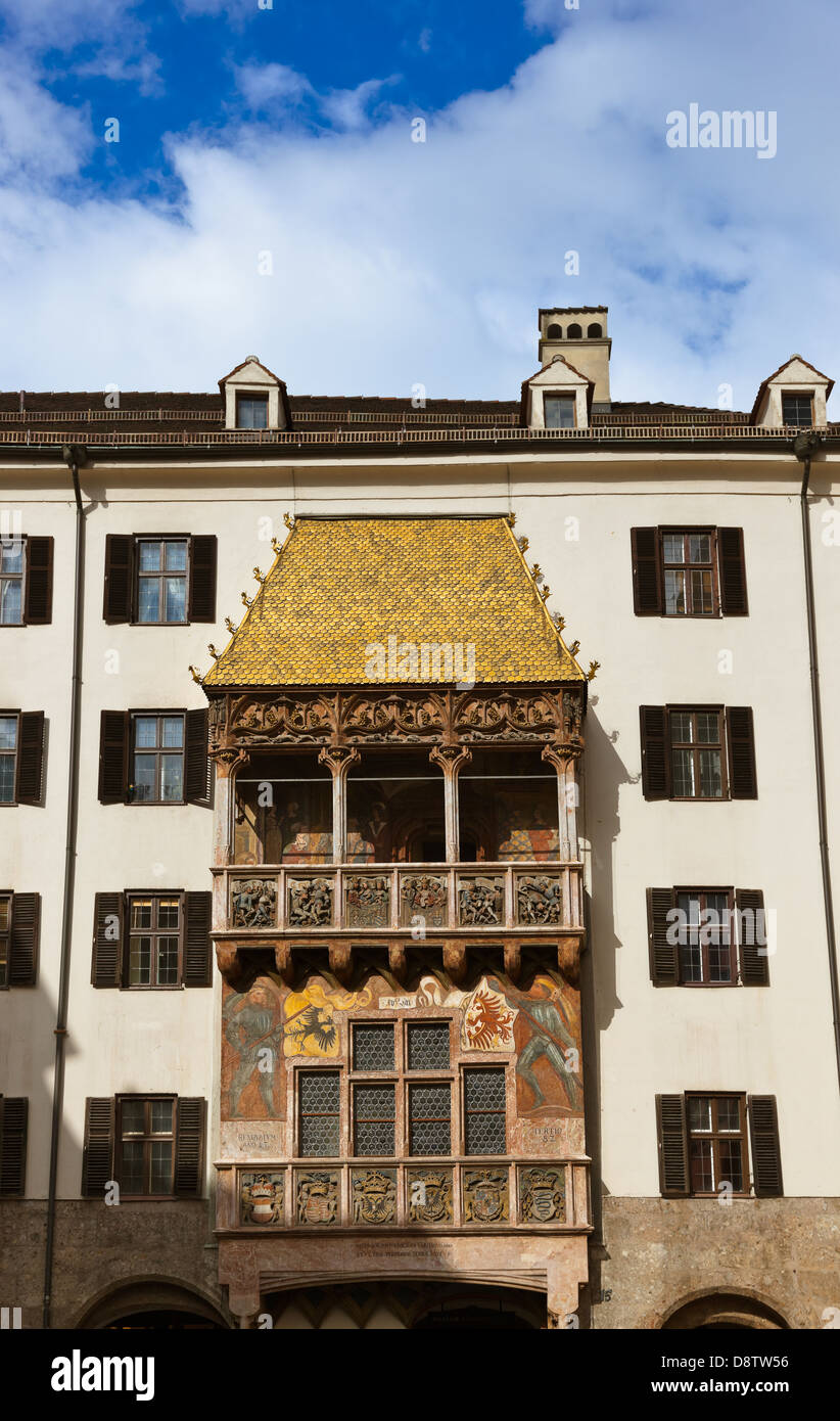 Famous golden roof - Innsbruck Austria Stock Photo - Alamy