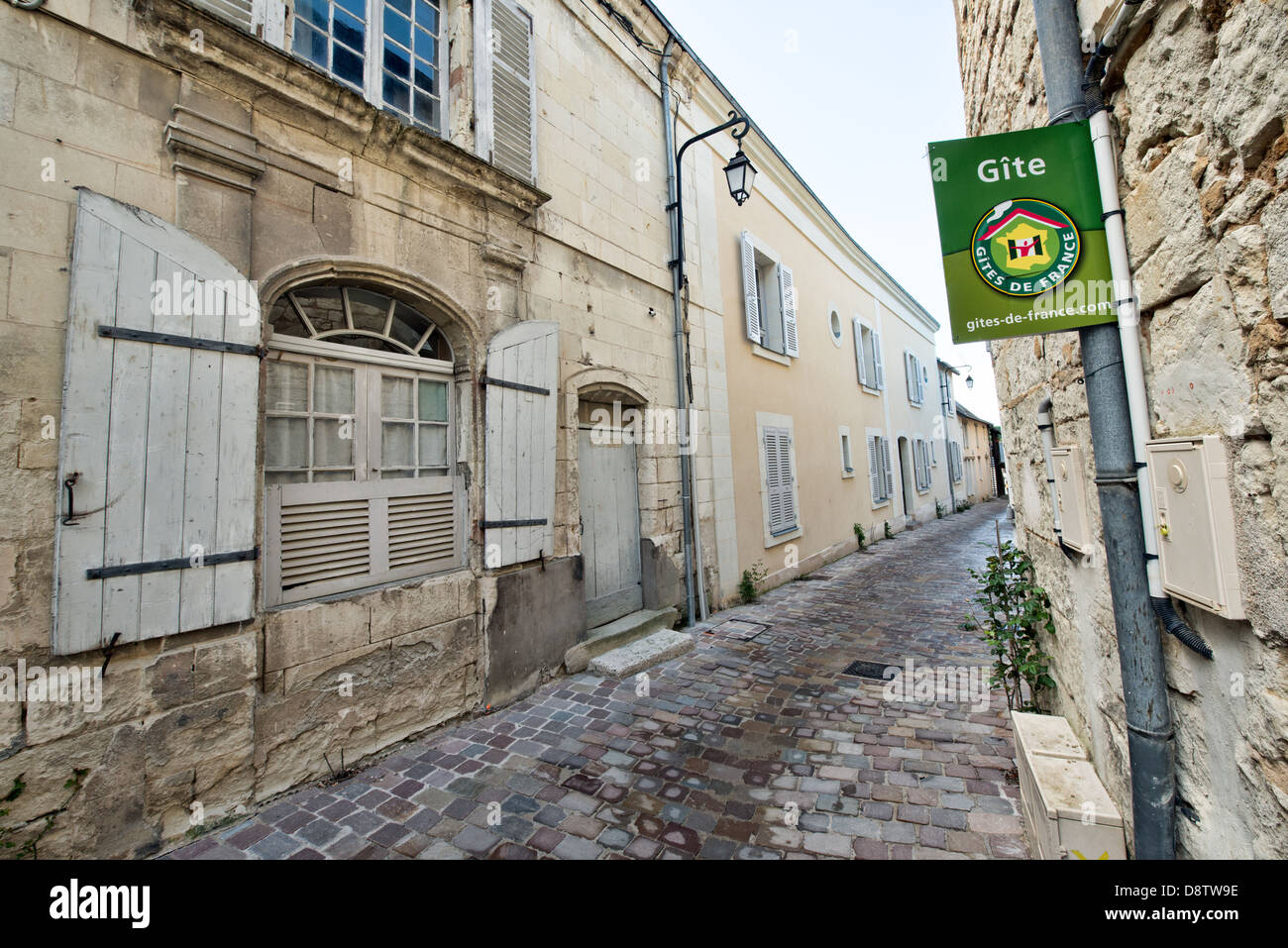 A Gites de France sign in a traditional French street Stock Photo - Alamy