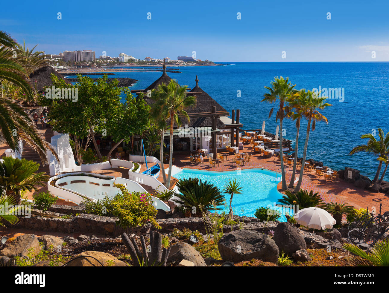 Tenerife sea water swimming pool hi-res stock photography and images ...