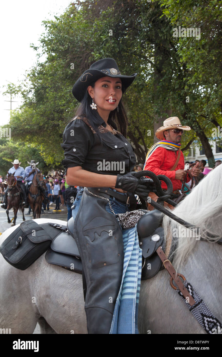 La Cabalgata, Horse Parade, Feria de Cali, Cali Fair, Cali, Colombia ...