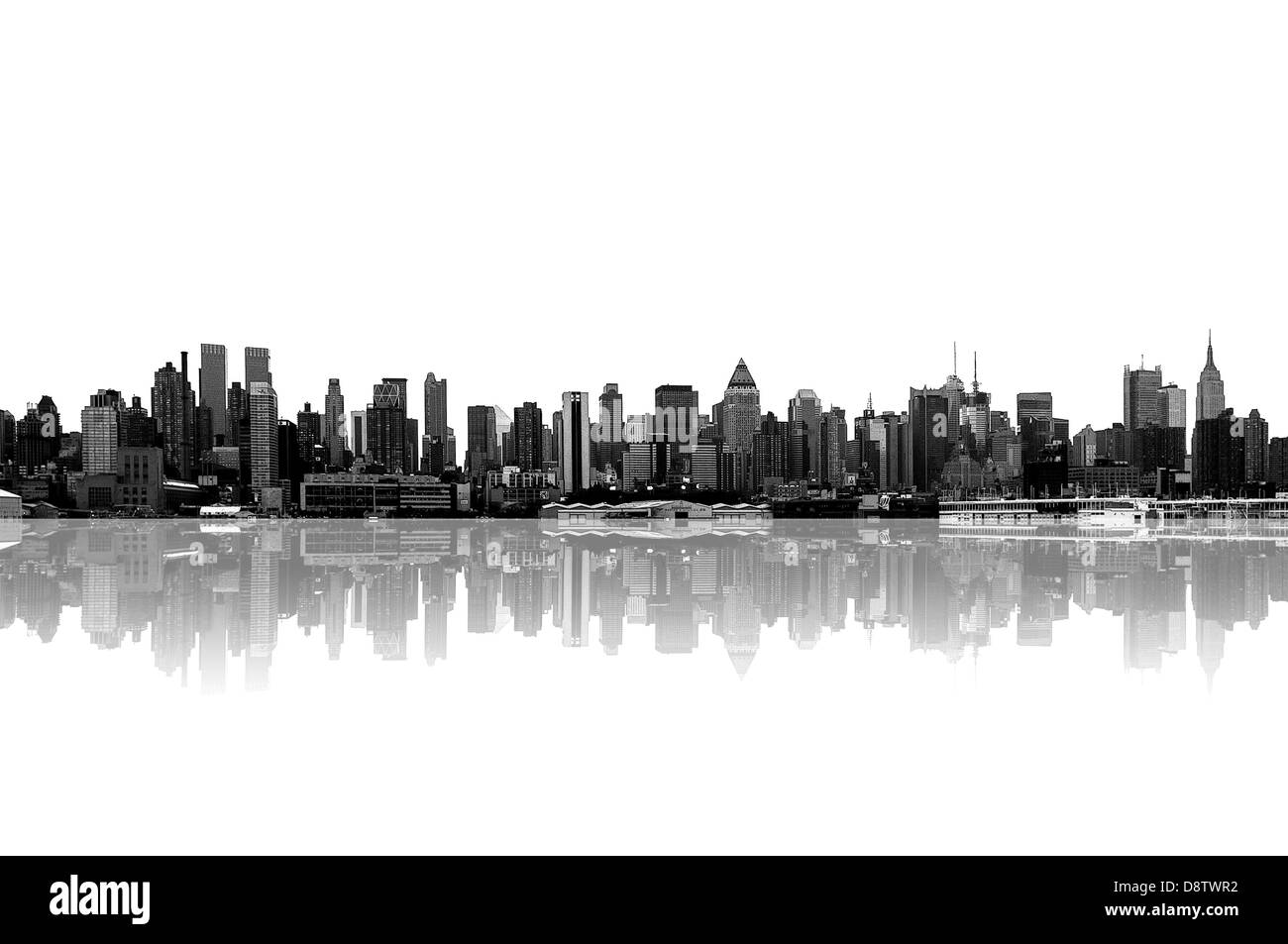 new york city skyline Stock Photo - Alamy