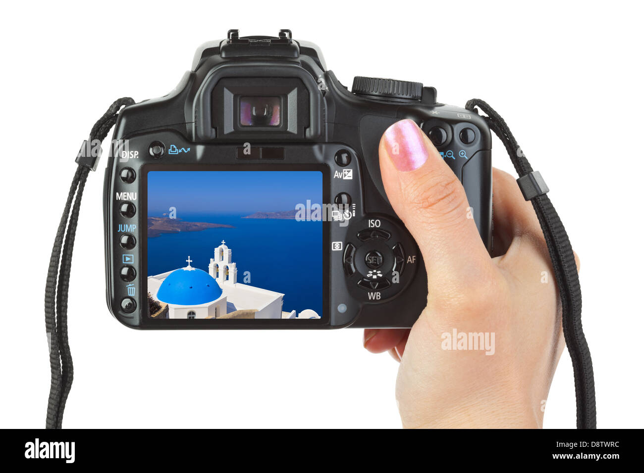 Greek island santorini Cut Out Stock Images & Pictures - Alamy