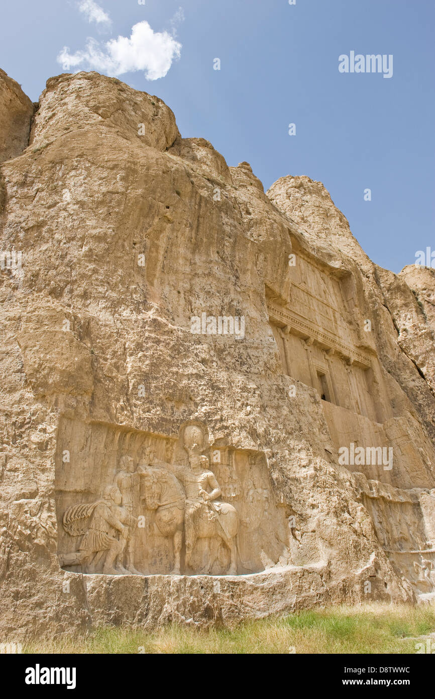 Iran, Naqsh I Rostam archaeological site Stock Photo - Alamy