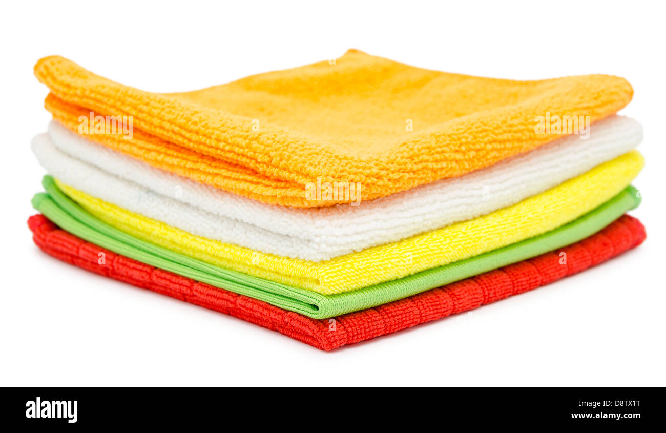 Cleaning material Cut Out Stock Images & Pictures - Alamy