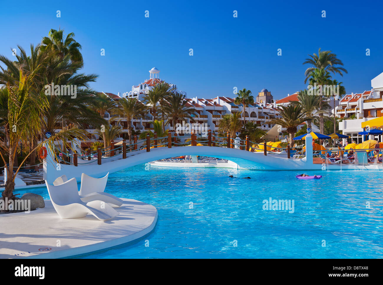Water pool at Tenerife island Stock Photo - Alamy