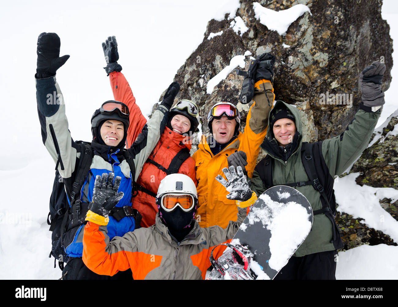 Asian male snowboarder hi-res stock photography and images - Alamy