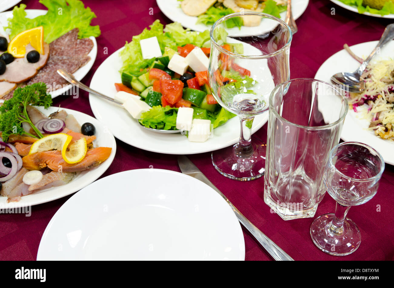 dinner is served Stock Photo - Alamy