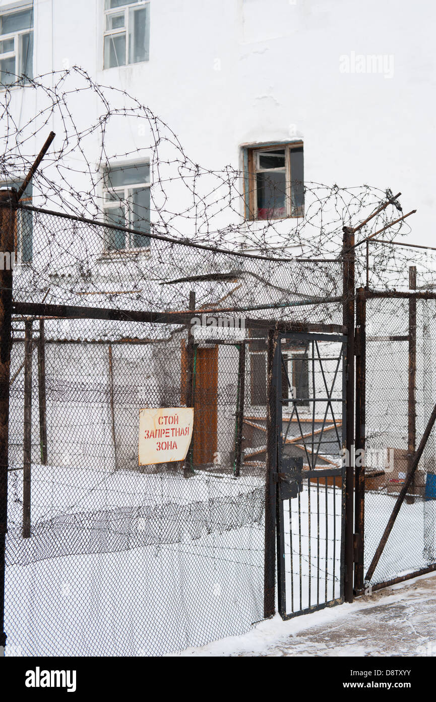 Russian prison yard hi-res stock photography and images - Alamy