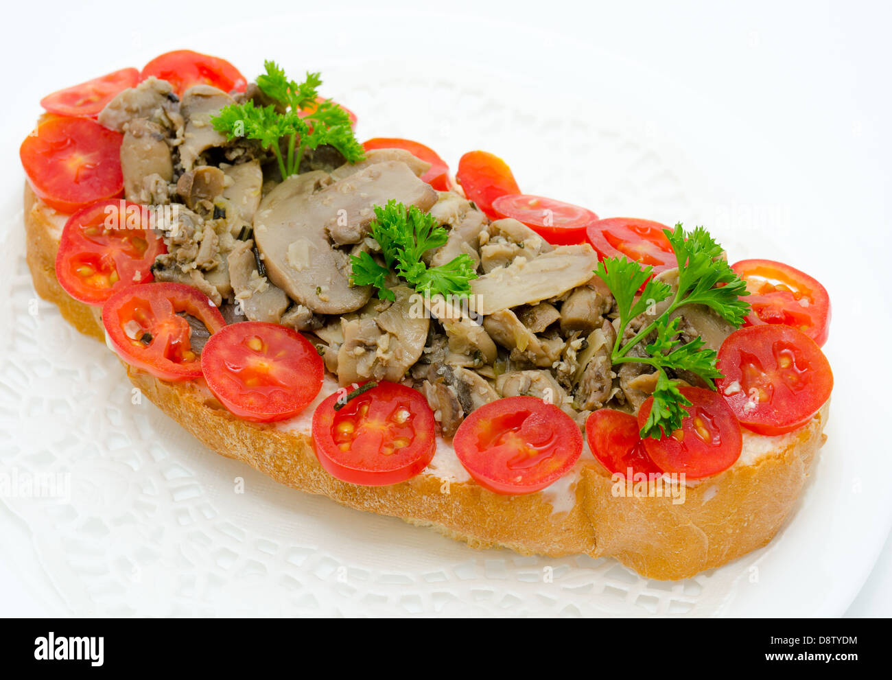 Open cold sandwich hi-res stock photography and images - Alamy