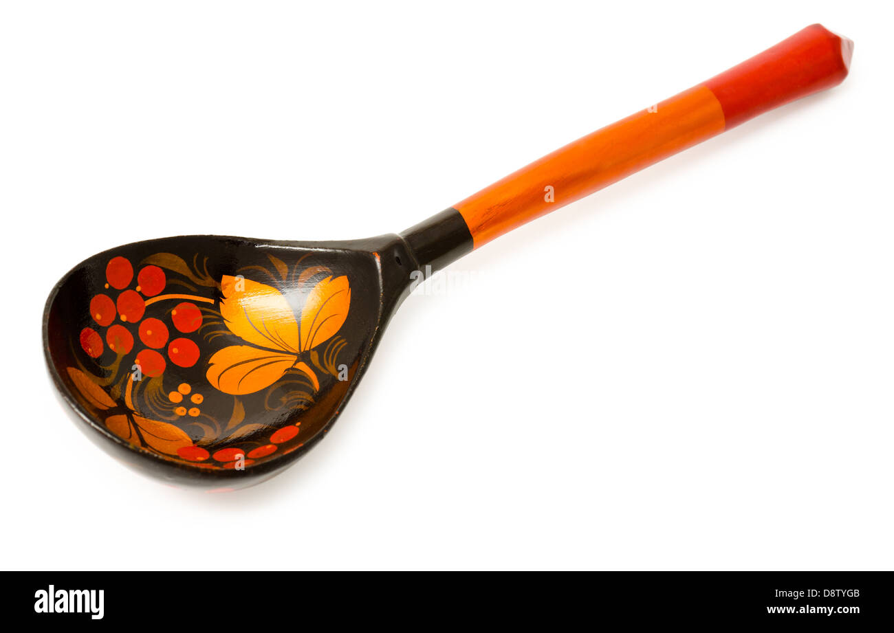 Russian folk spoon hi-res stock photography and images - Alamy