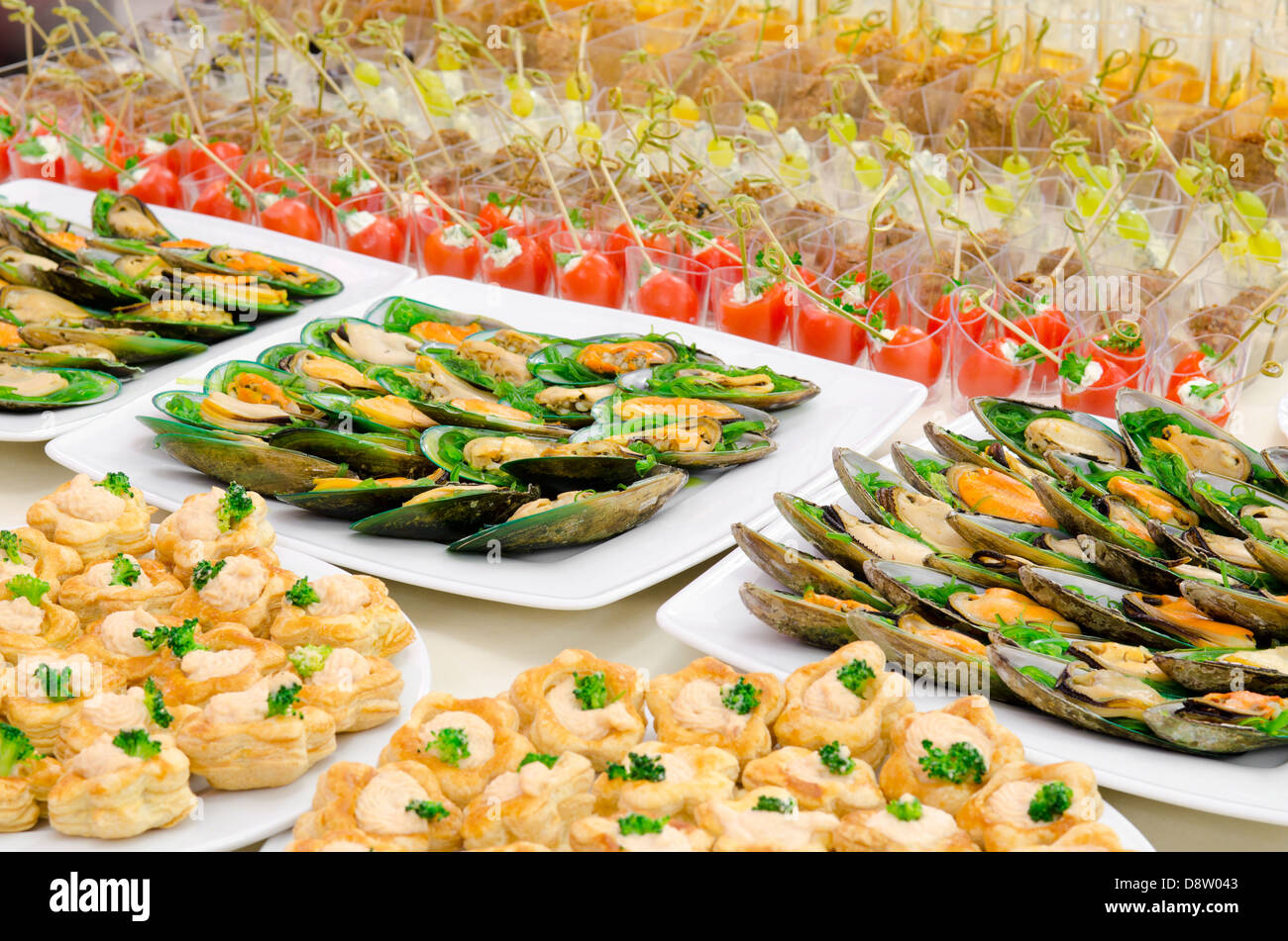 Smorgasbord seafood hi-res stock photography and images - Alamy