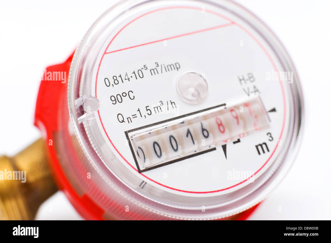 Water flow meter hi-res stock photography and images - Alamy