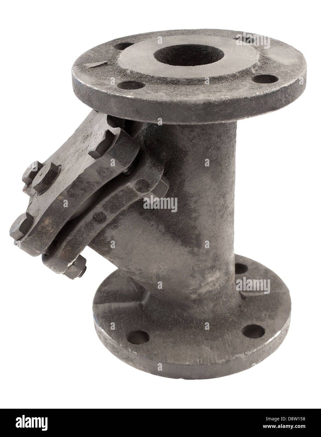 cast iron flanged socket Stock Photo - Alamy