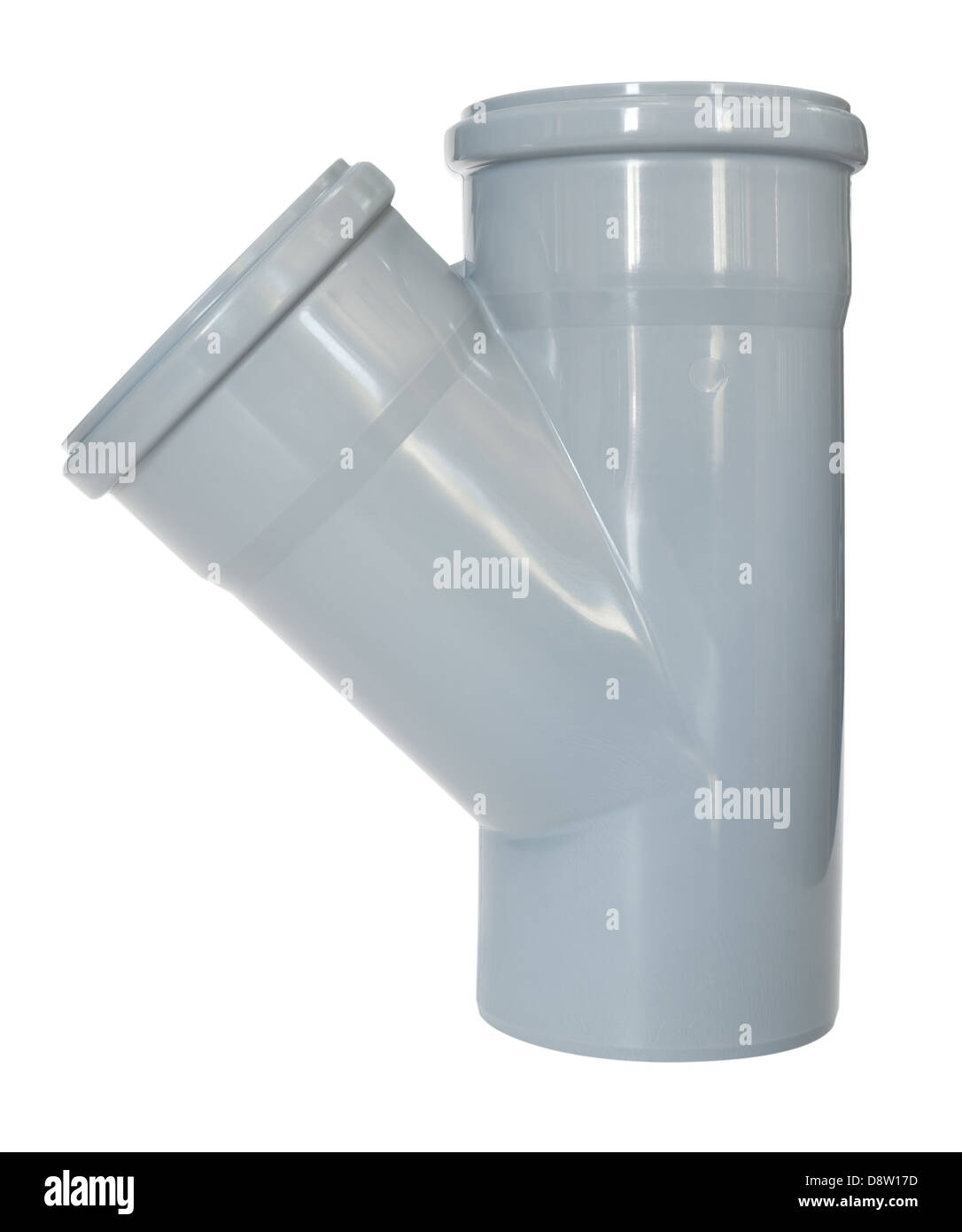 draining wye pipe Stock Photo - Alamy