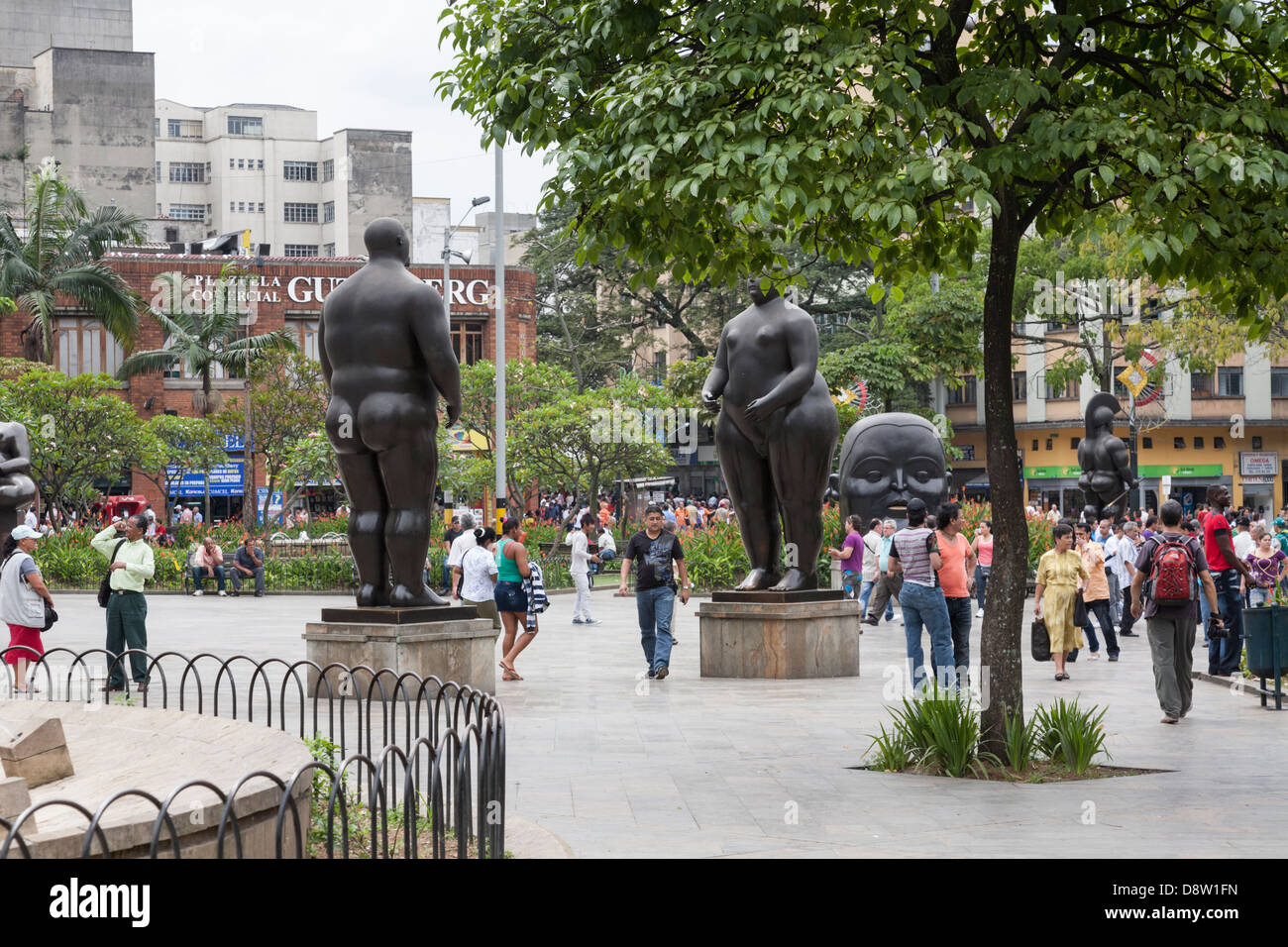 Plaza Botero, Medellin, Colombia Stock Photo - Alamy