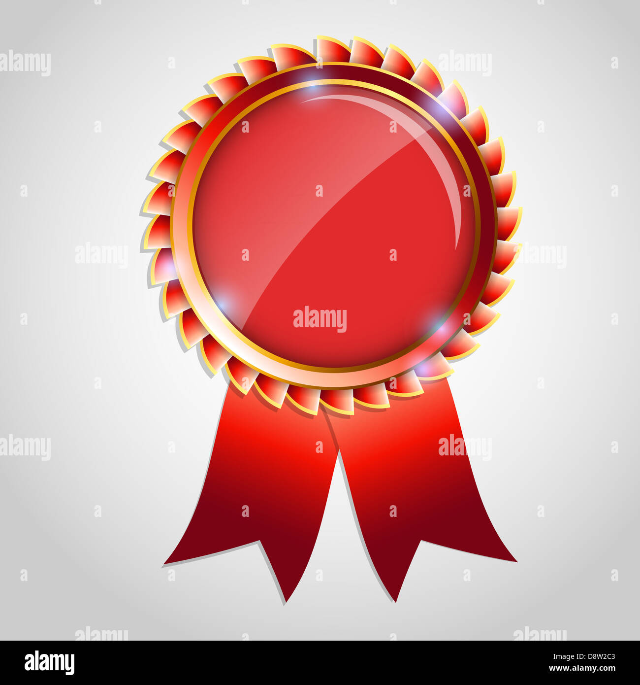 Vector red sign, label template Stock Photo - Alamy