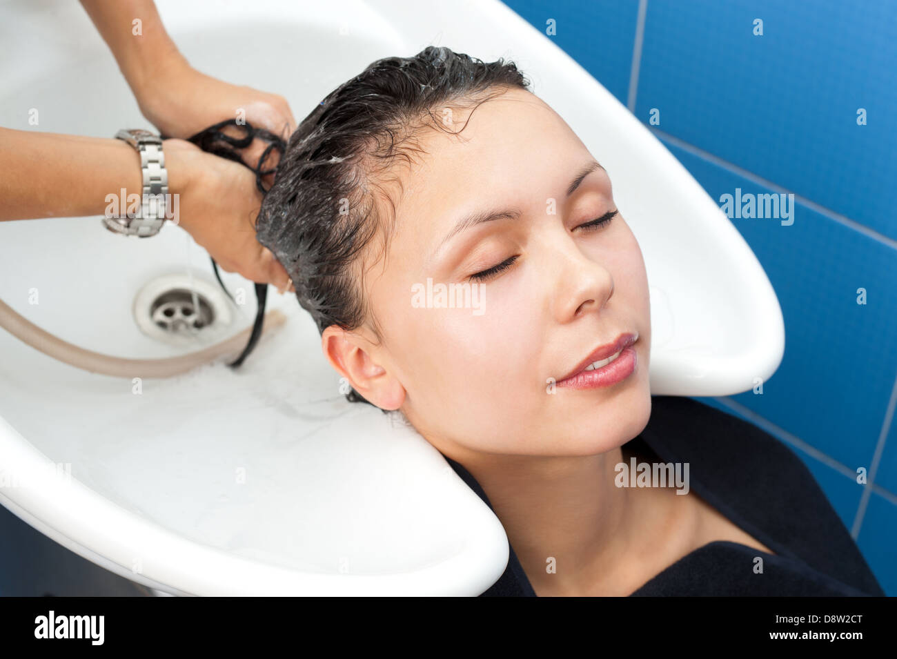 Health hair wash hi-res stock photography and images - Alamy