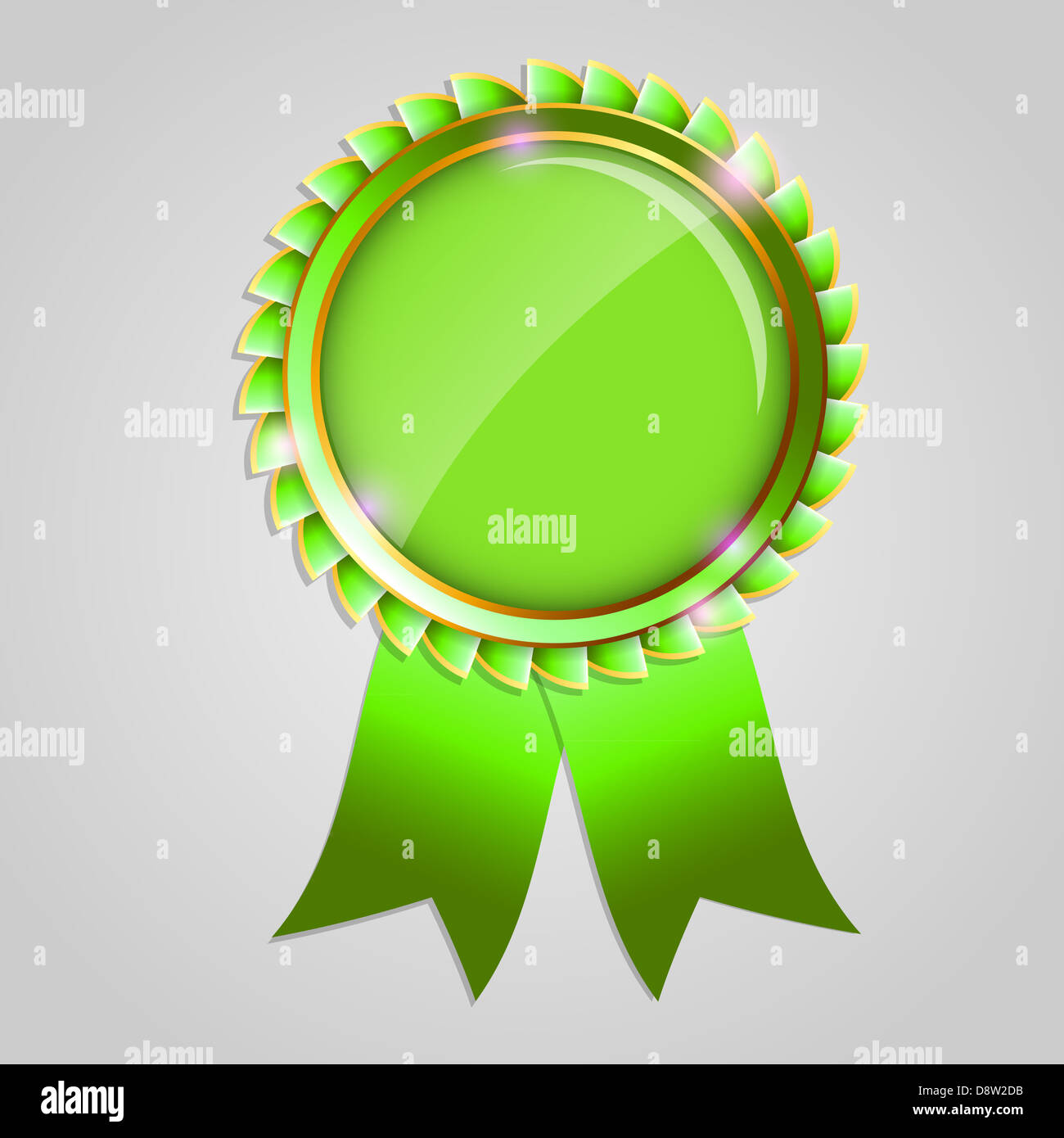Vector green sign, label template Stock Photo - Alamy