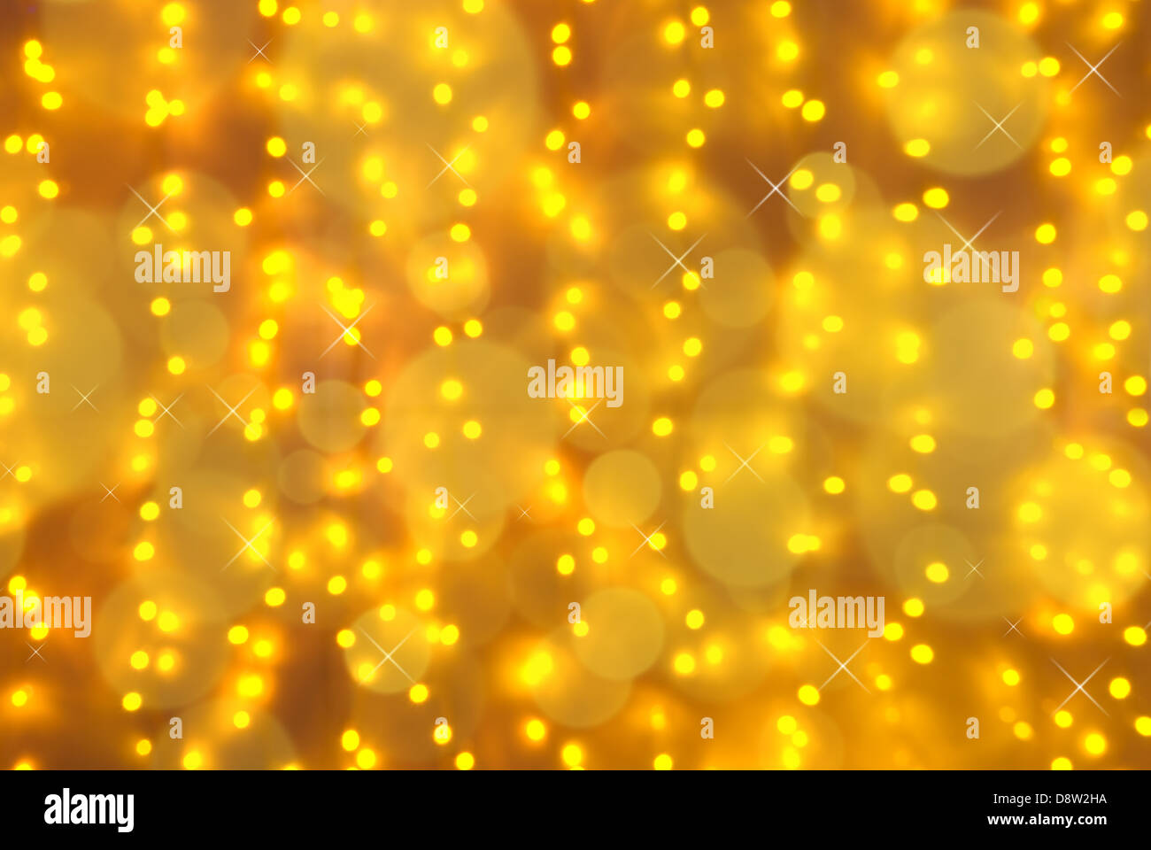 golden lights background Stock Photo - Alamy
