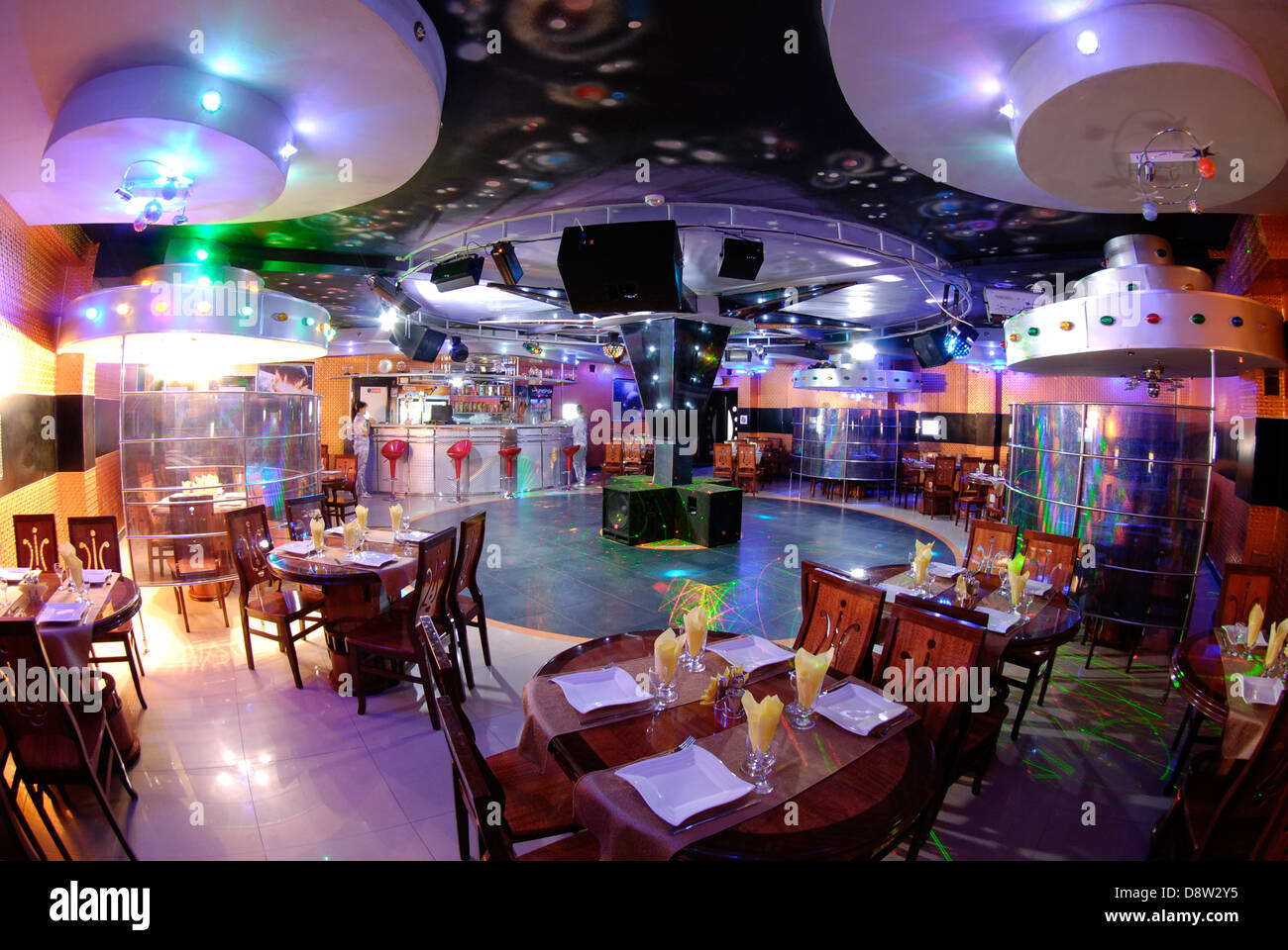 night club interior Stock Photo - Alamy