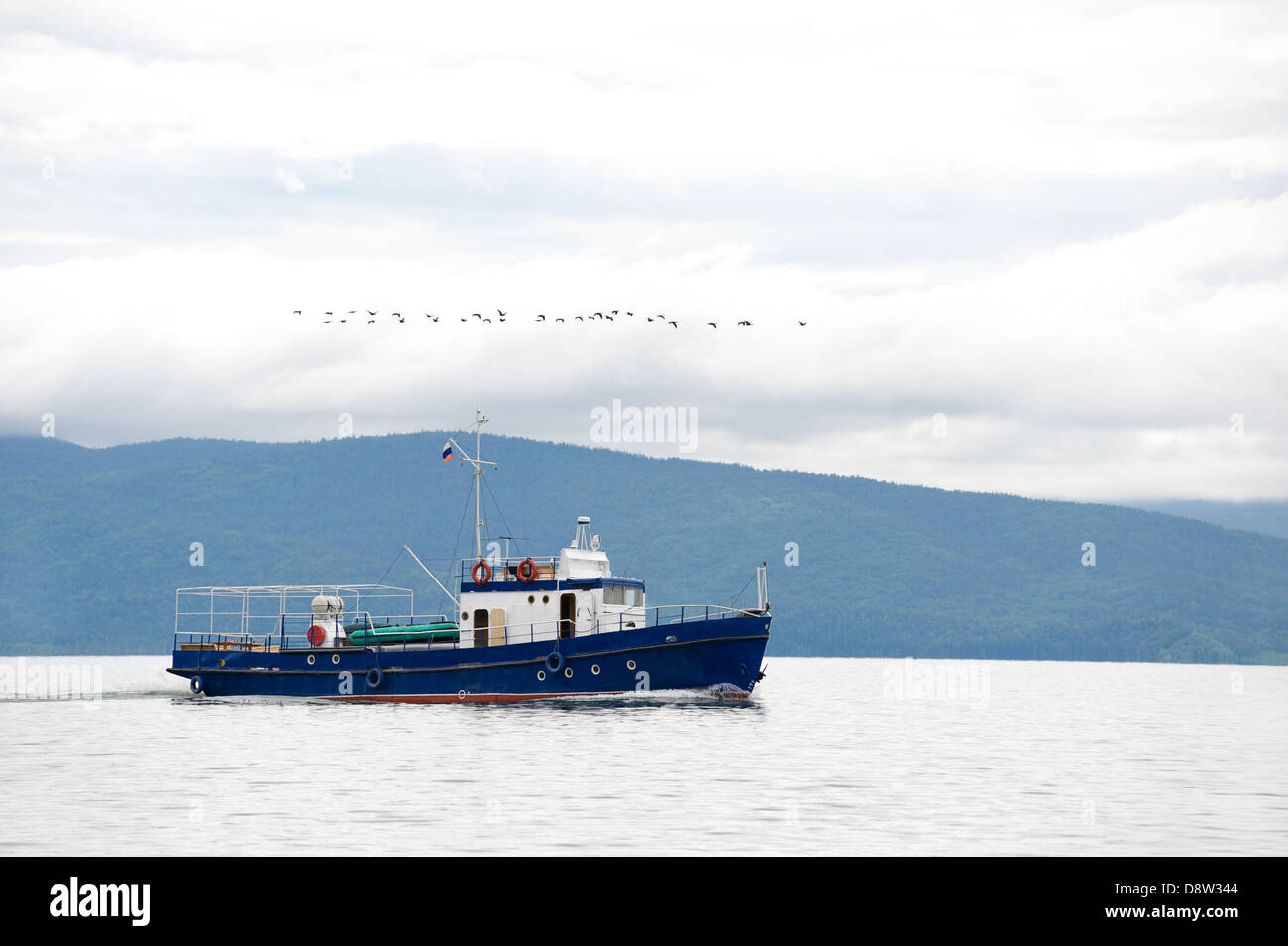 Small motor ship hi-res stock photography and images - Alamy