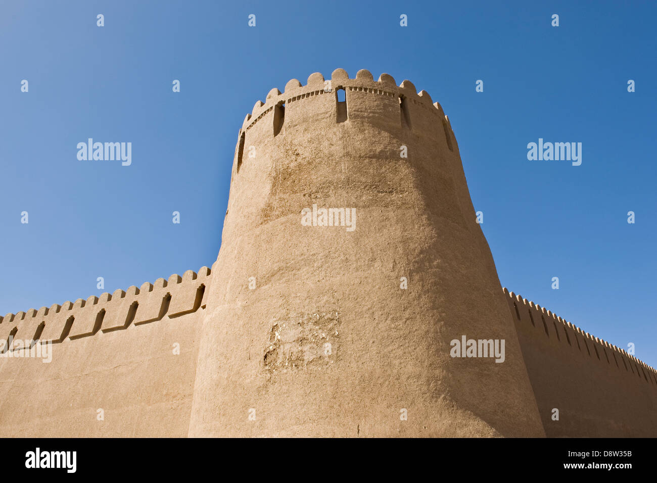 Iran, Rayen, Arg E Rayen citadel Stock Photo - Alamy