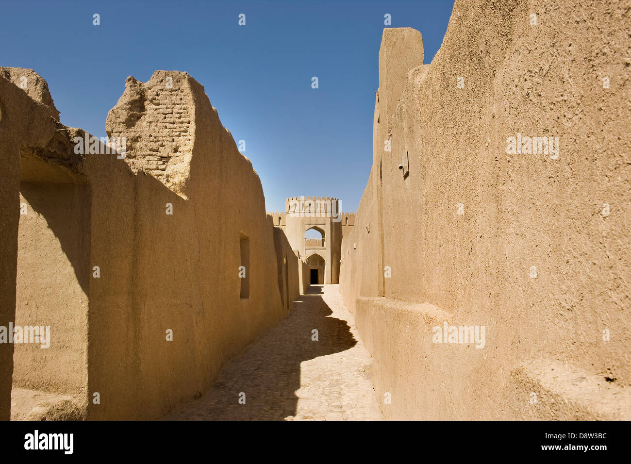 Iran, Rayen, Arg E Rayen citadel Stock Photo - Alamy
