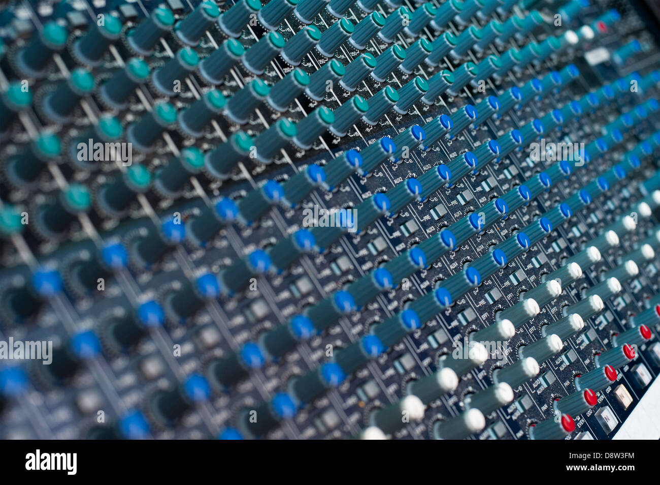 audio control console Stock Photo - Alamy